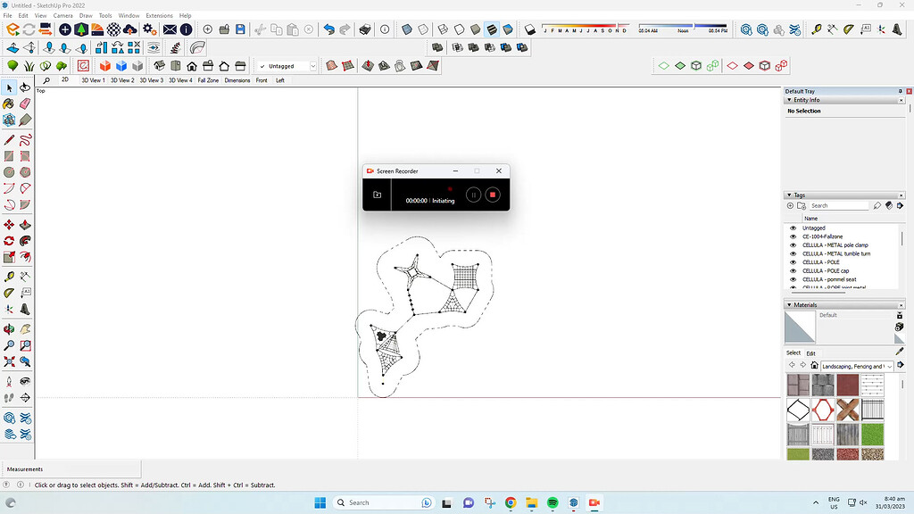 Problem moving groups and placing. Weird bandboxes? - SketchUp - SketchUp Community