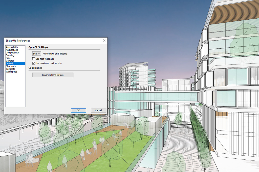 Viewport looks great, image export does not - SketchUp - SketchUp Community