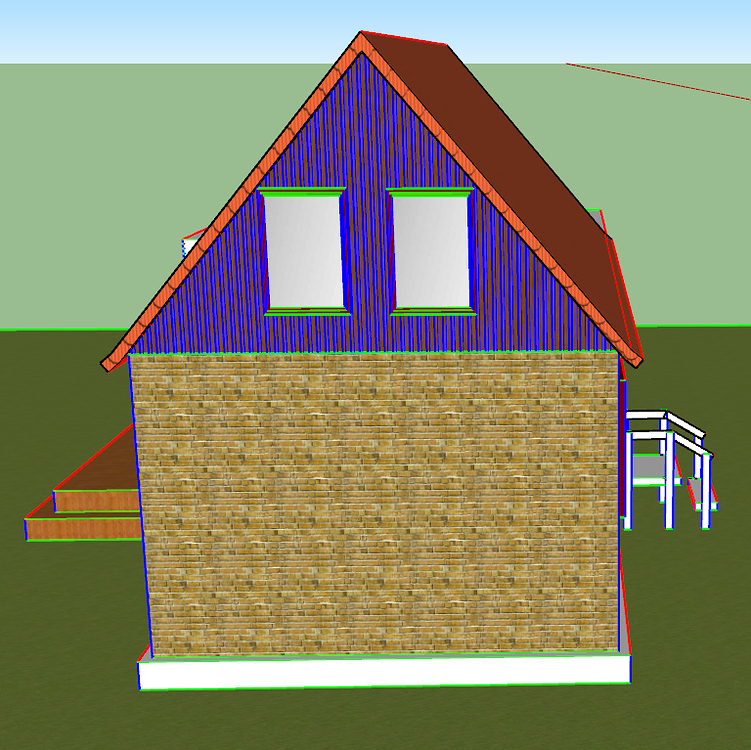 Unnecessary green/red/blue lines - SketchUp - SketchUp Community