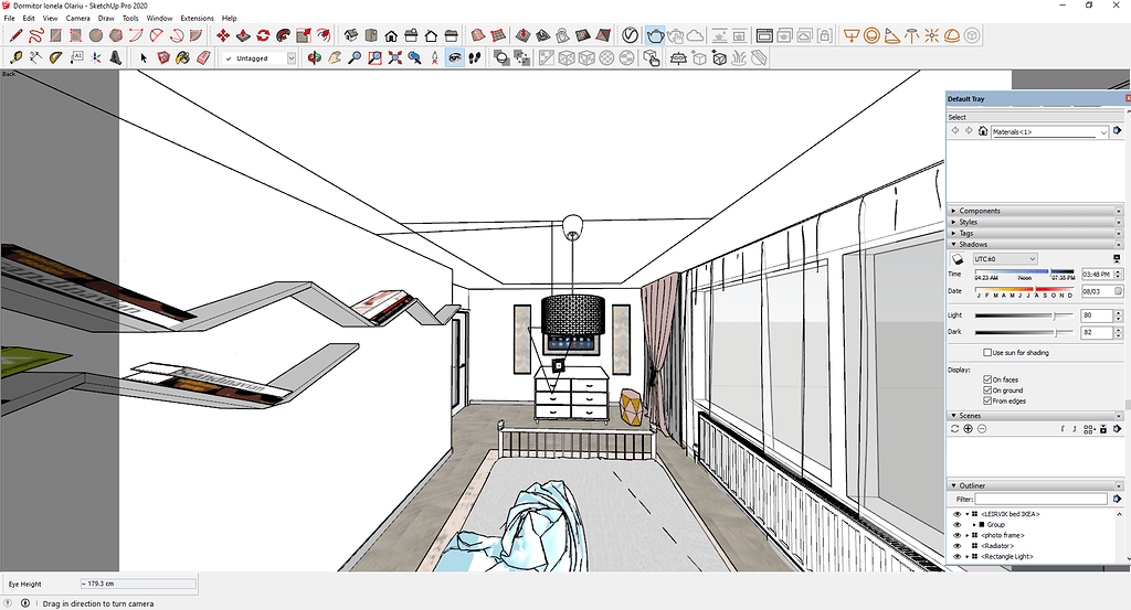 Field Of View In Sketch up From Fish Eye To Normal View Pro SketchUp Community
