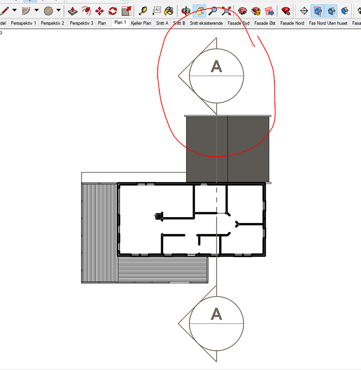 Sketchup Section Plane Arrows Too Big Sketchup Sketchup Community 