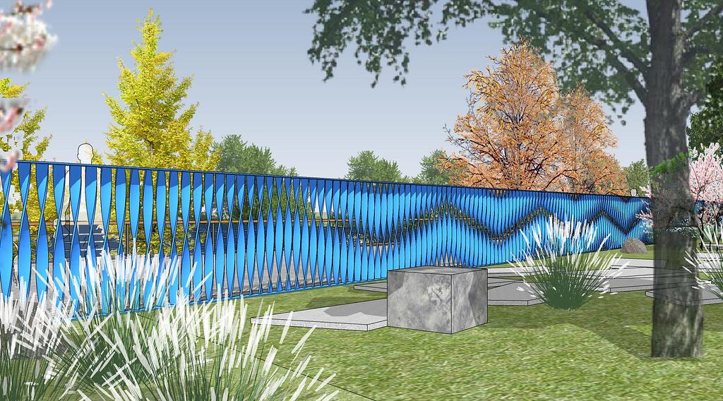 Create another kind of wavy railing - Tutorials - SketchUp Community