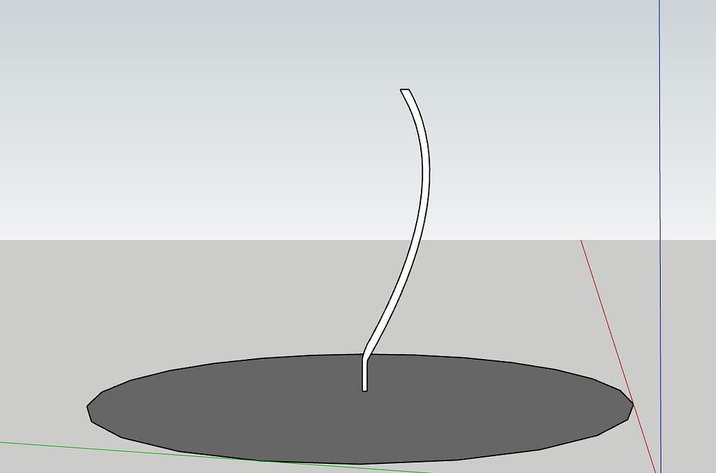 Object getting divided into two when using follow me tool - SketchUp - SketchUp Community