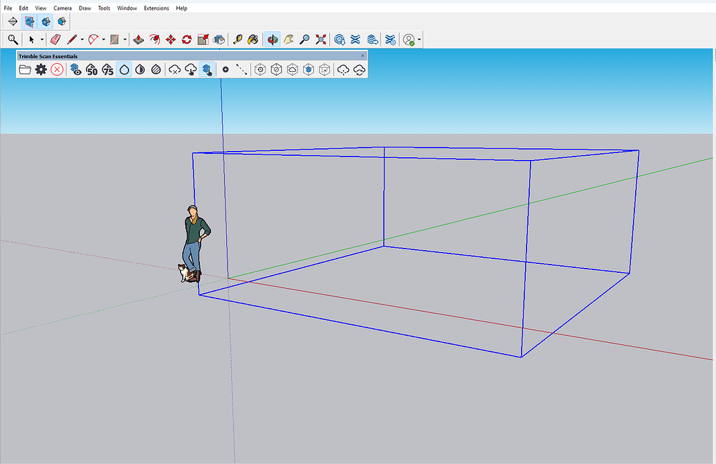 Scan essentials not working, point cloud invisible - Scan Essentials ...