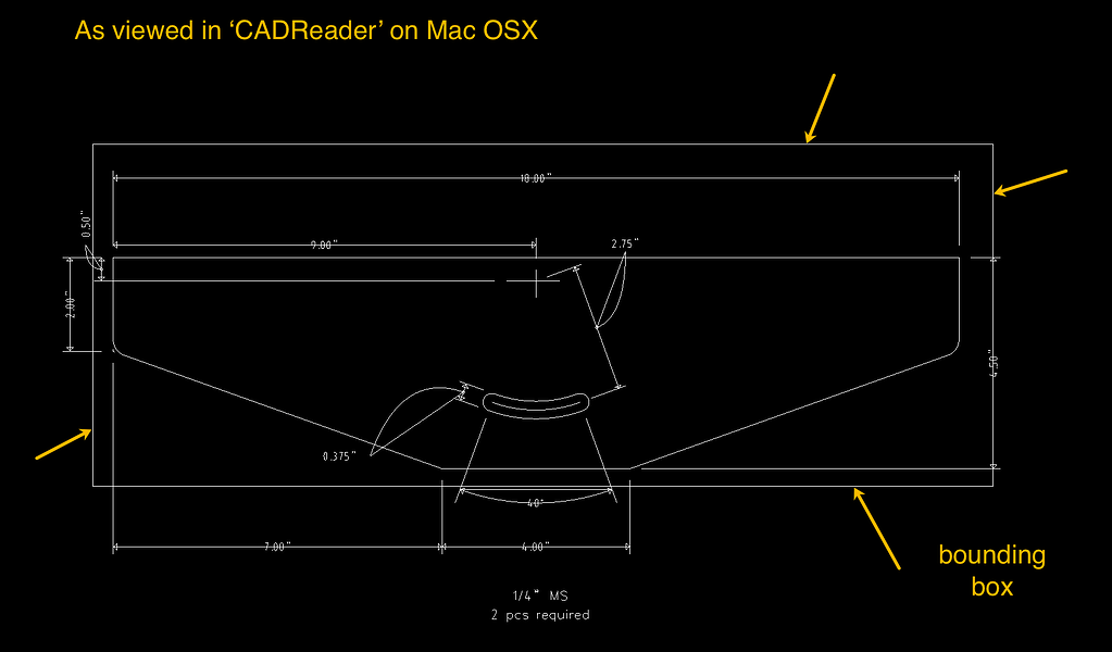 Viewport Bounding Box in .dwg Layout export - LayOut - SketchUp Community