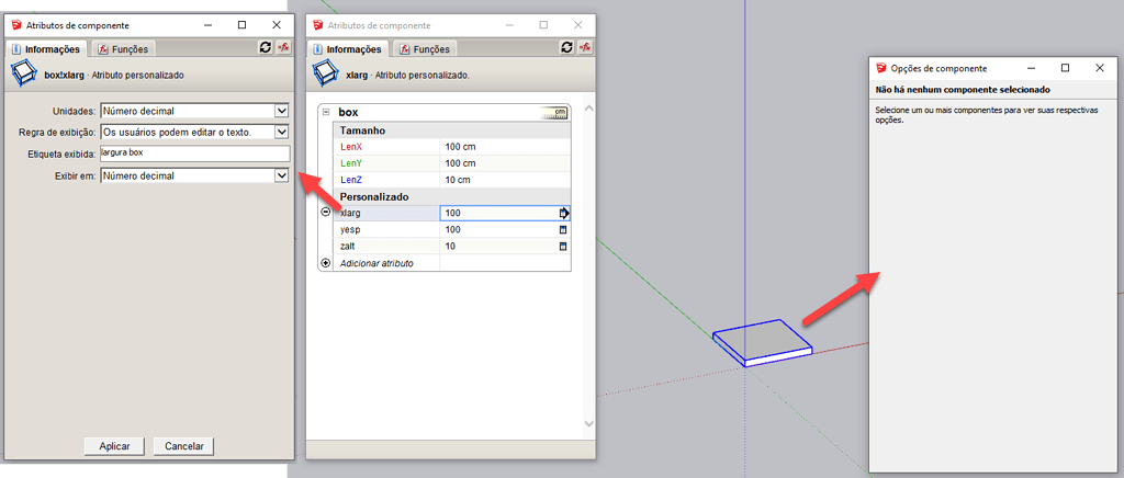 Options Component Dialog box doesn't work - Dynamic Components - SketchUp Community