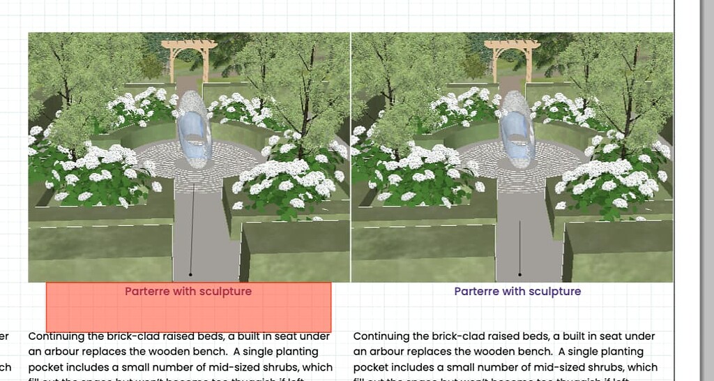 Red box around autotext label in Layout - LayOut - SketchUp Community