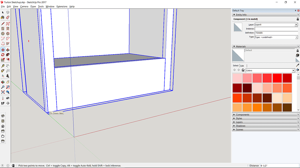 Move Tool Is Not Recognizing The Red Or Blue Axis SketchUp SketchUp move-tool-is-not-recognizing-the-red-or-blue-axis-sketchup-sketchup