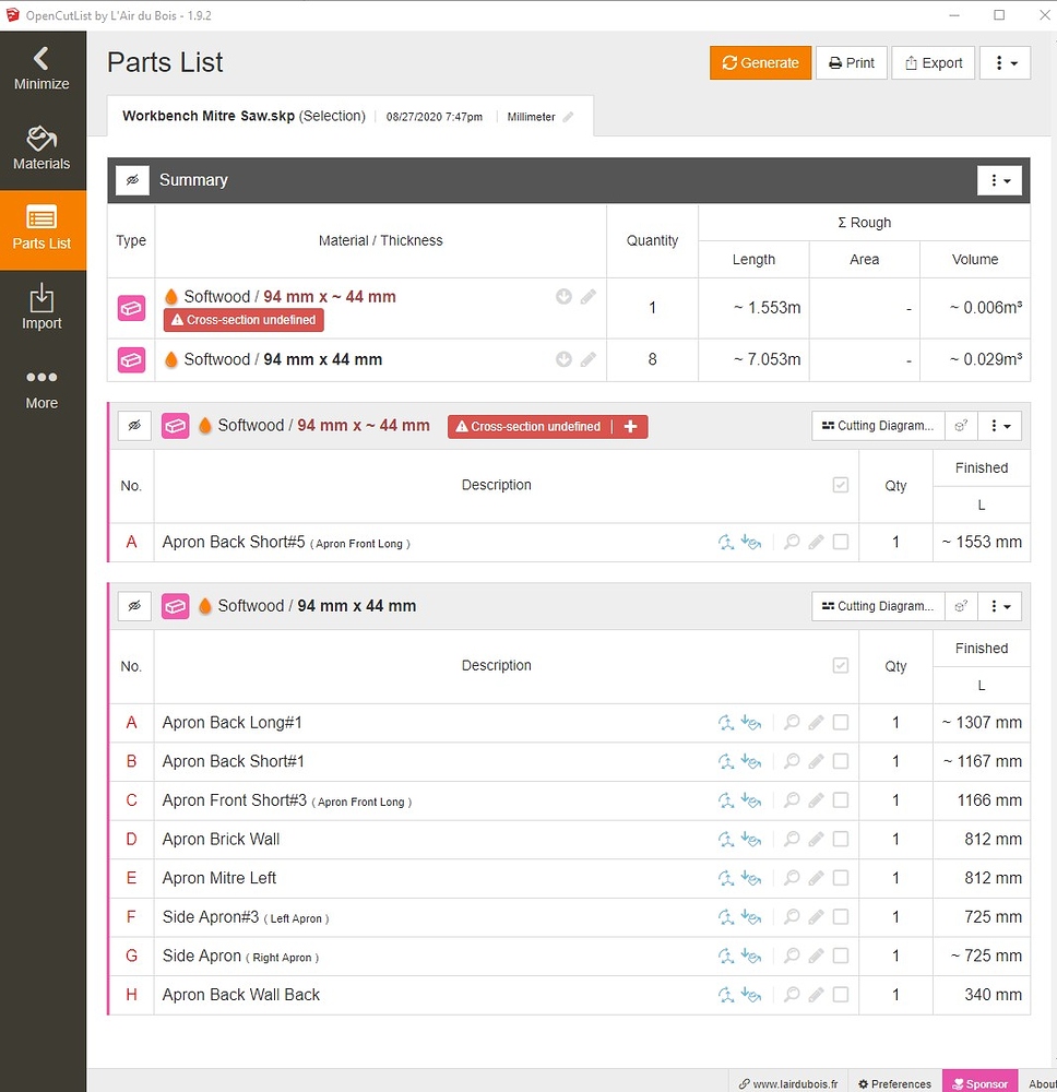 Open Cut List Cross Section Error Extensions SketchUp Community open-cut-list-cross-section-error-extensions-sketchup-community