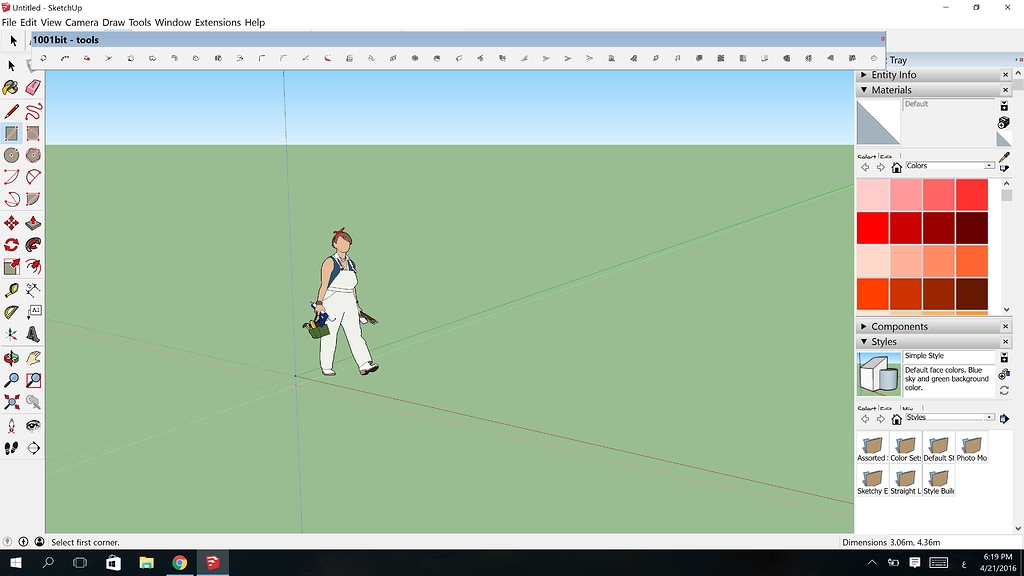 Icons scales on SU window - SketchUp - SketchUp Community