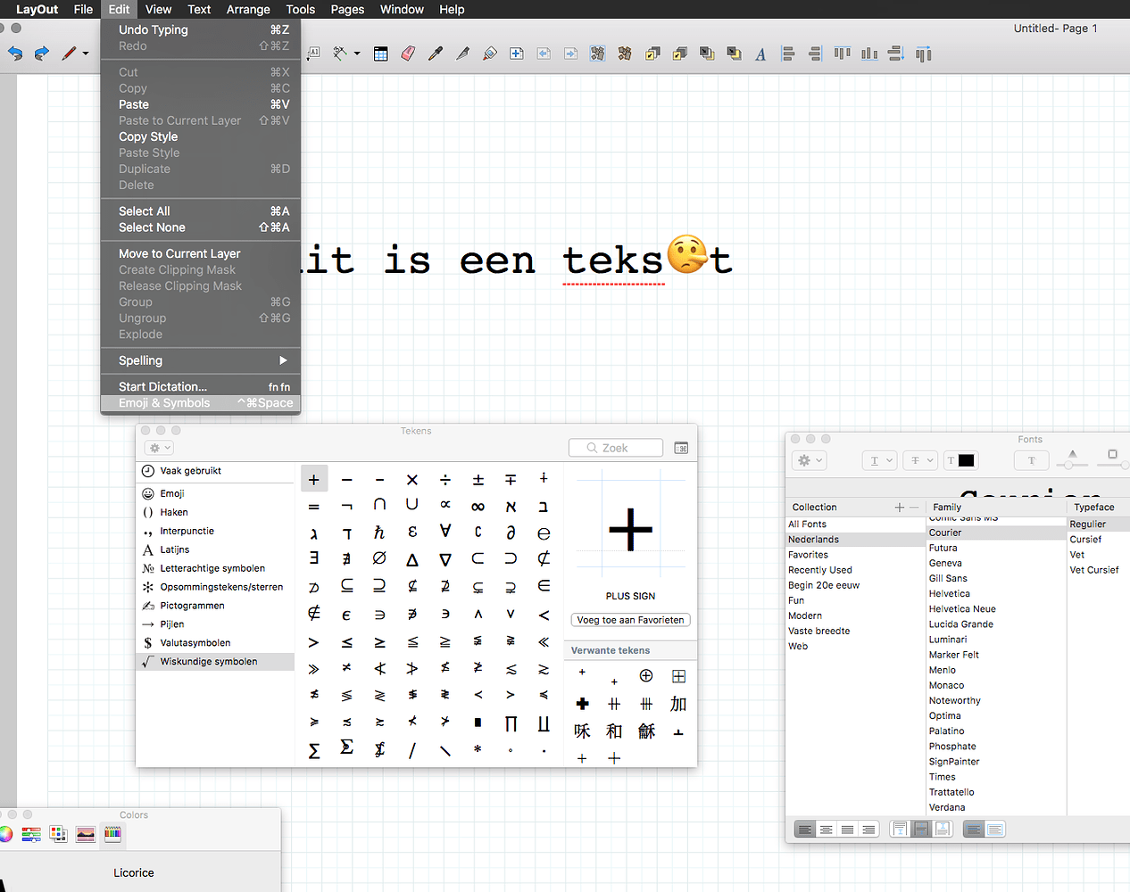 Special Characters In Layout Layout Sketchup Community