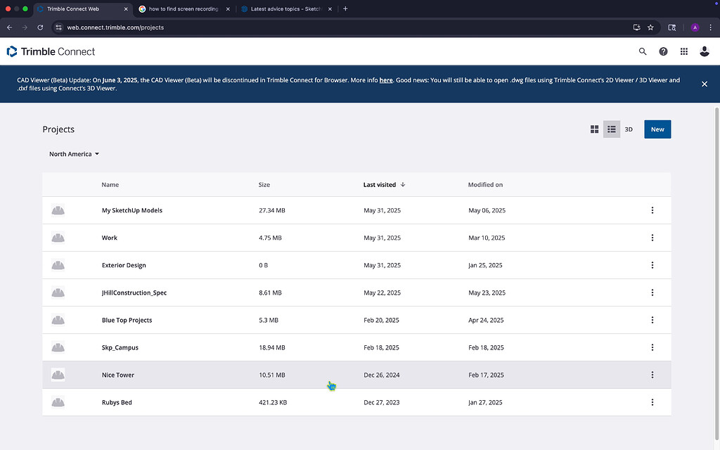 How To Remove Models From A Project In Trimble Connect Trimble Connect Sketchup Community