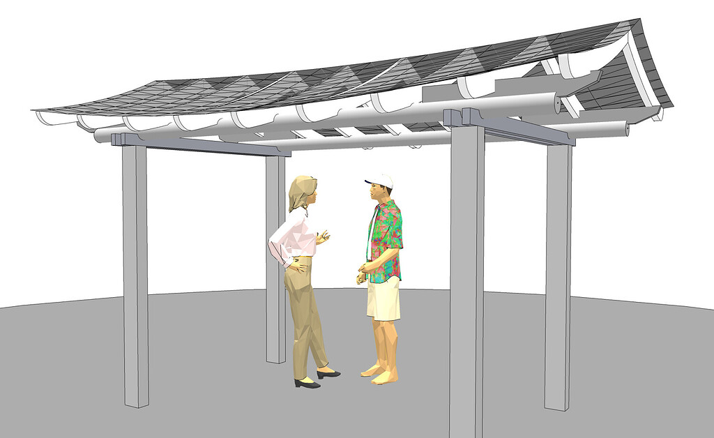 Giving Thickness To A Compound Roof Plane - SketchUp - SketchUp Community