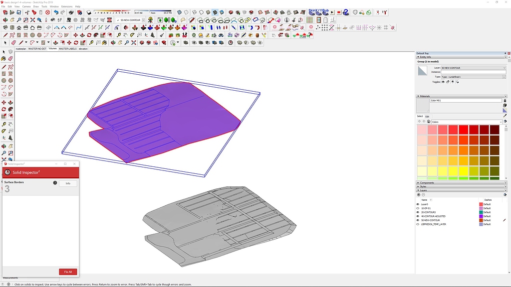 Solid objects - surface borders - Pro - SketchUp Community