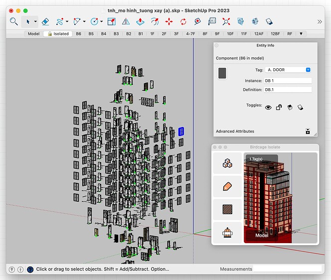 Curic Extension: Birdcage - True Isolate - Extensions - SketchUp Community