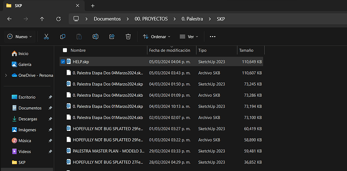 Bugsplat + unexpected file format when opening a file (Sketchup 2023 ...