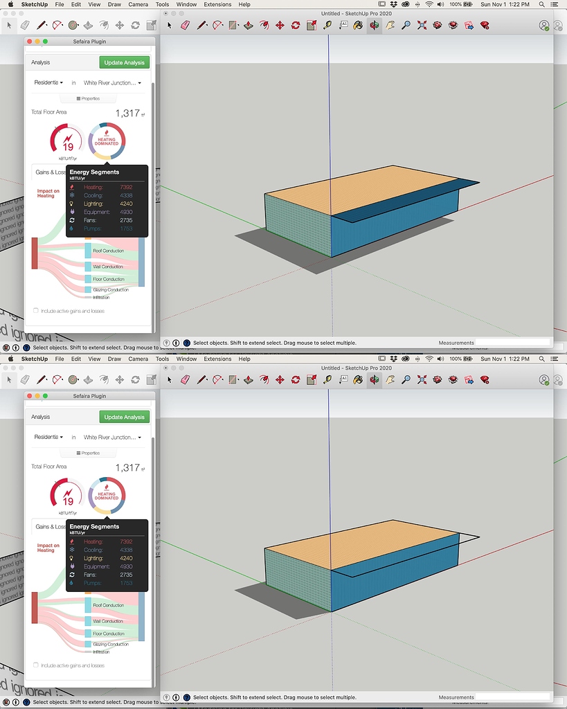 Sefaira shading not working - Sefaira - SketchUp Community