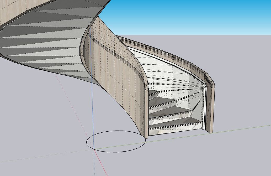 Spiral stair - SketchUp - SketchUp Community