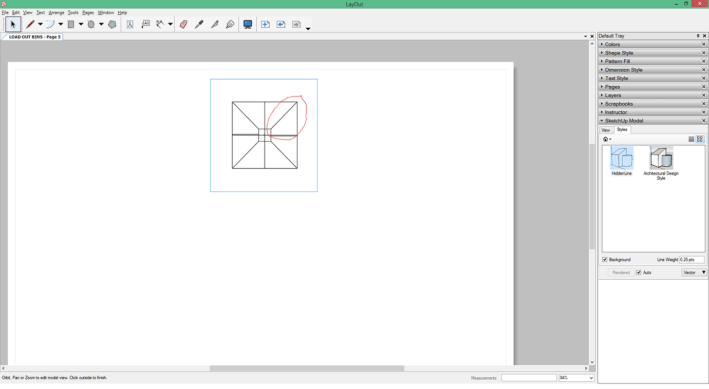 Line Not Showing Up In Layout Paper Space But Shows Up When I Enter Model Space In Layout