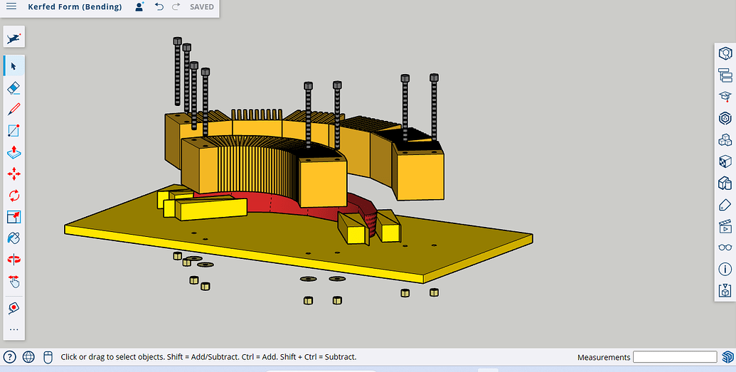 Kerf Form (Bending) Process - Gallery - SketchUp Community