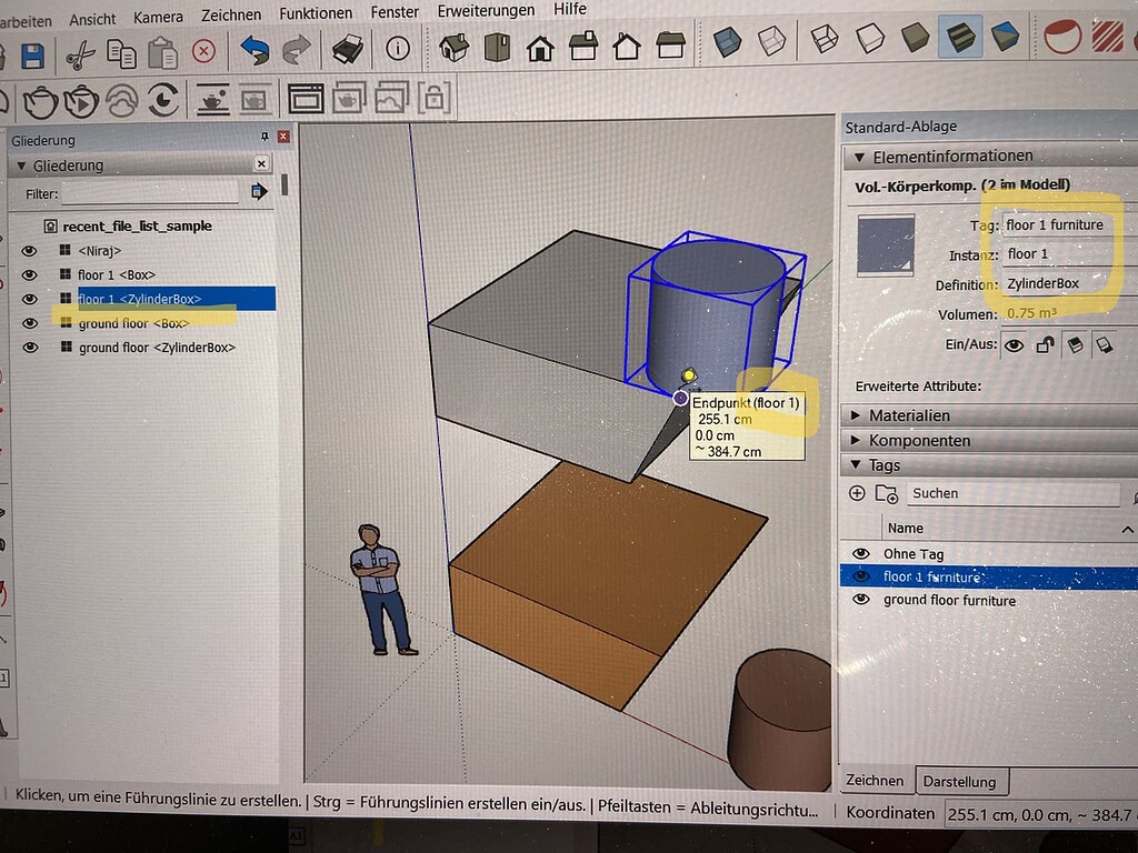 Component name missing in inference tool-tip - Feature Requests - SketchUp Community