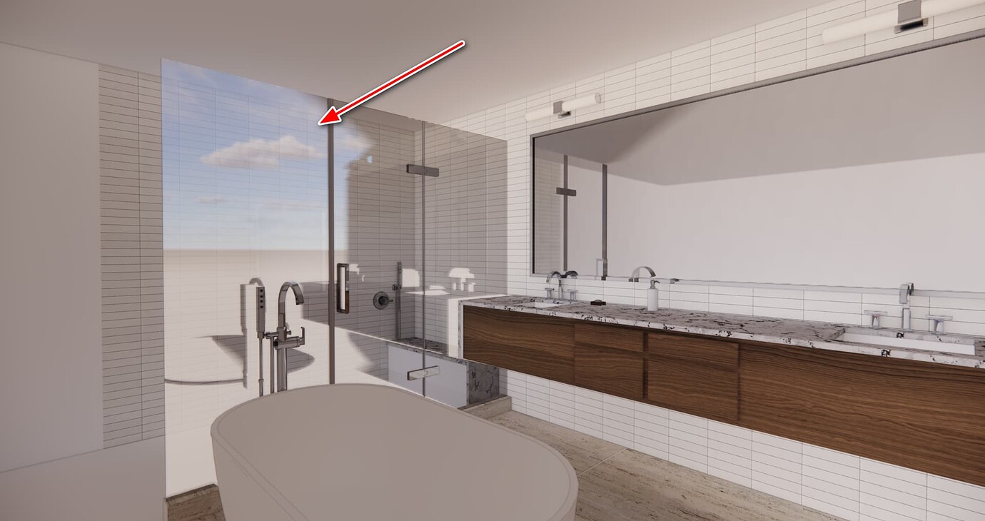 Enscape - Reflections in glass that shouldn't be there - Extensions ...