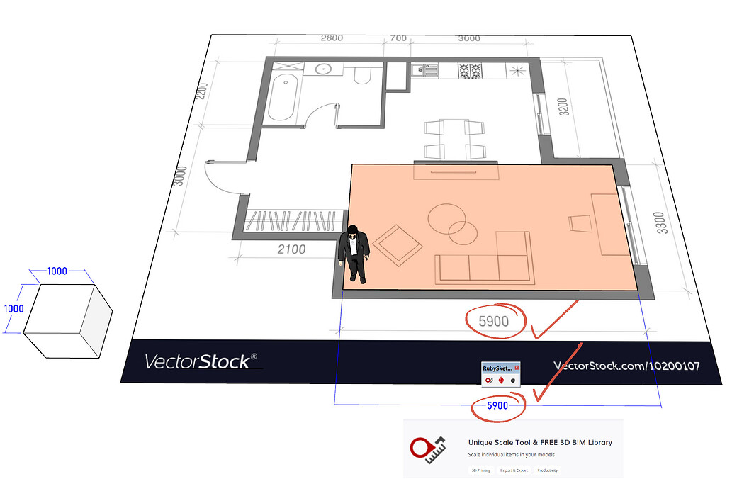 Scale "Reference" like AutoCAD? - SketchUp - SketchUp Community
