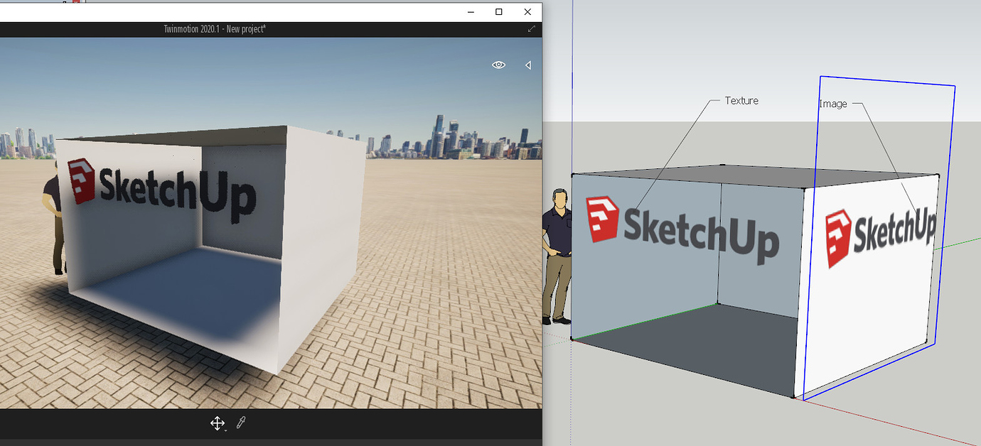 .png images in my SketchUp File won't show up when opening in another ...