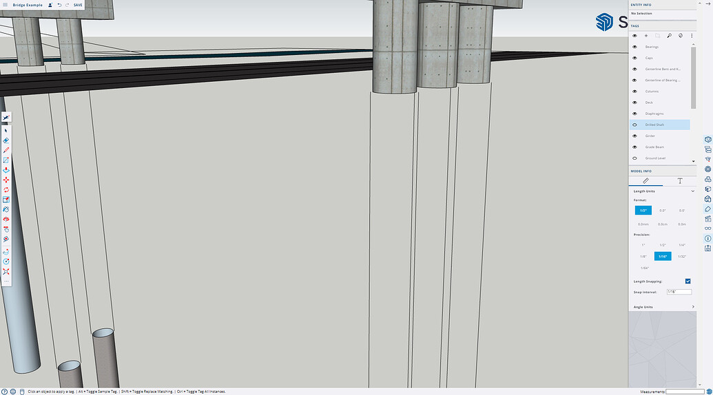 Cylinder Edges Showing When Layer Hidden - SketchUp Free - SketchUp Community