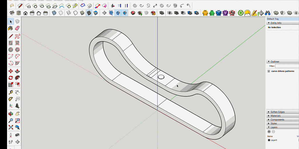 Curve Driven Patterns Pro Sketchup Community