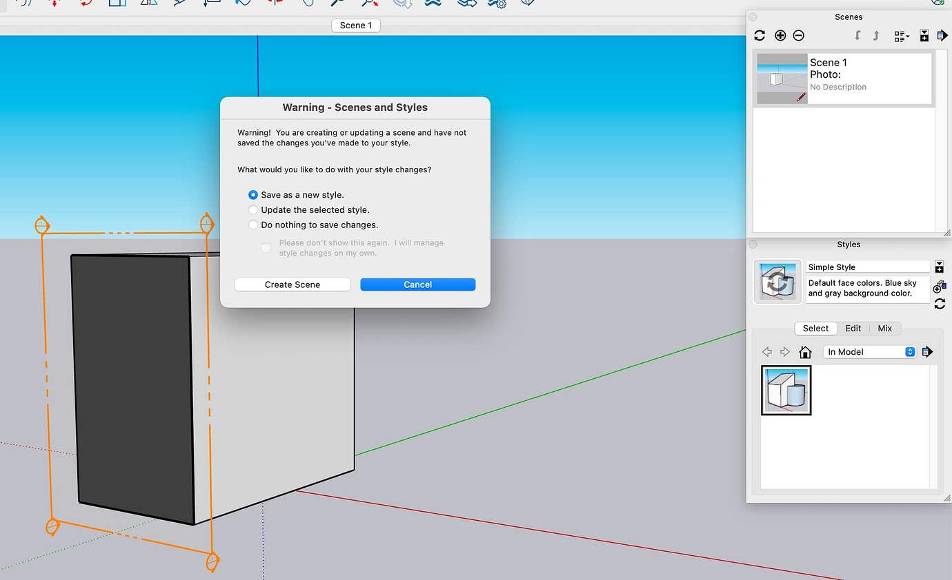 Bug in Undo - Active cut not restored to scene tab - SketchUp ...