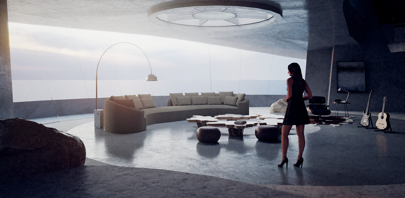 V-Ray Rendering Iron Man's Mansion, Live! - Happenings - SketchUp Community