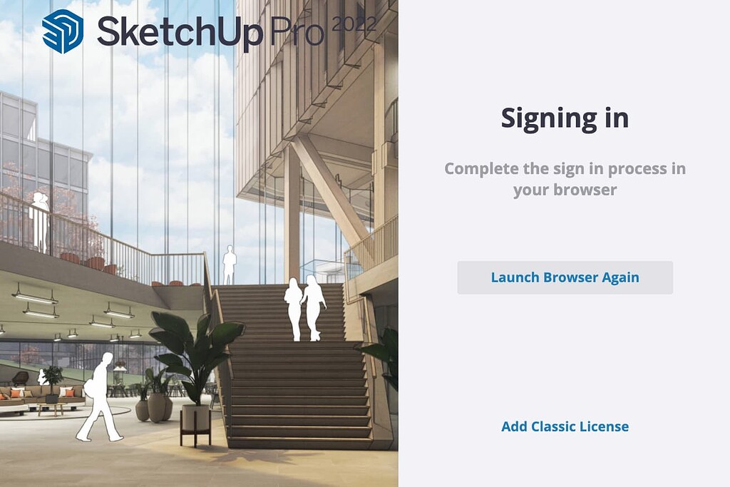 Cannot sign in to SketchUp Pro 2022 - SketchUp - SketchUp Community