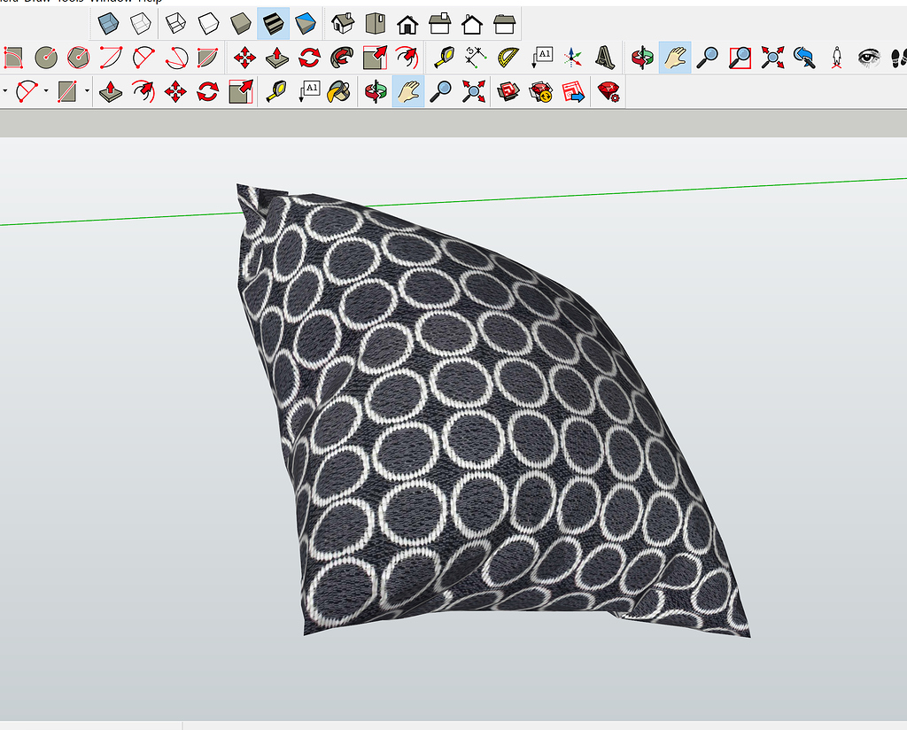 How to place pattern on organic shaped object evenly? - Extensions ...