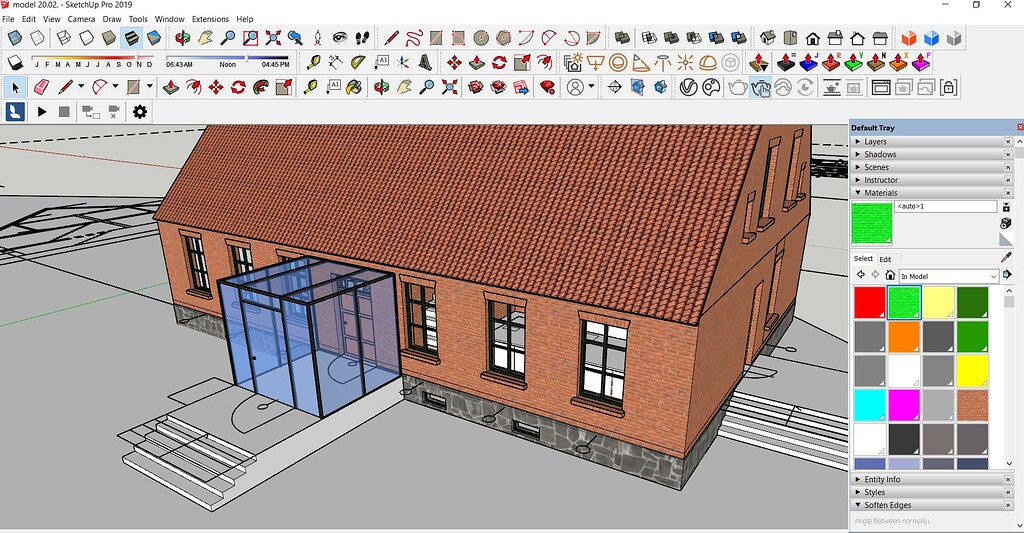 Image texture added by dropping down from desktop doesn't render in Vray - V-Ray for SketchUp ...