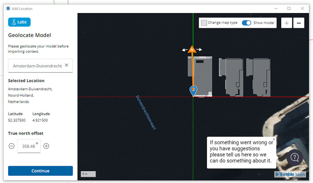 Big blue pointer appears in Add Location - Pro - SketchUp Community