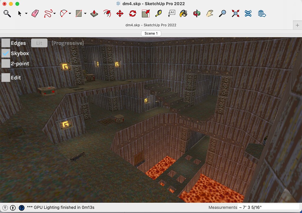 Importing Quake1 Models Into Sketchup Using Ruby Ruby Api Sketchup Community 