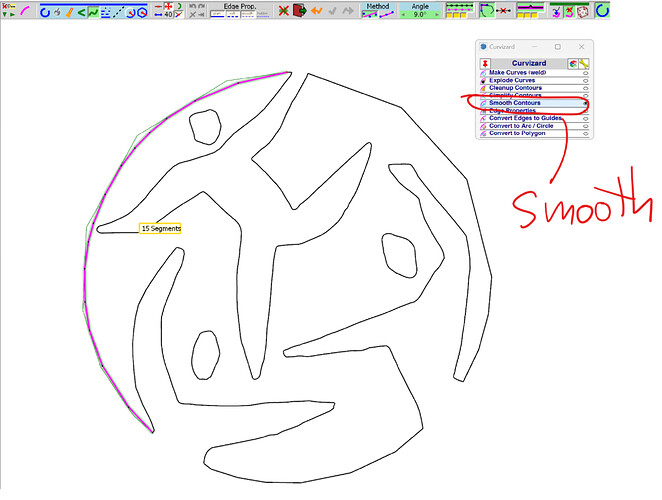 How To Import Smooth Curve DWG To SketchUp SketchUp SketchUp 