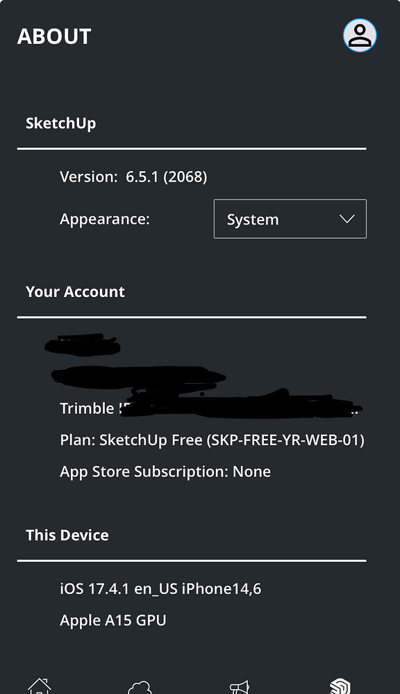 SketchUp Free on iOS .. cannot unhide - SketchUp Free - SketchUp Community