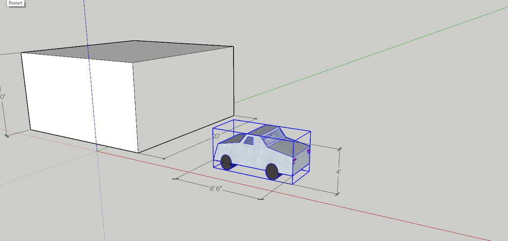 Making 3D objects an exact dimension - SketchUp for Web - SketchUp ...