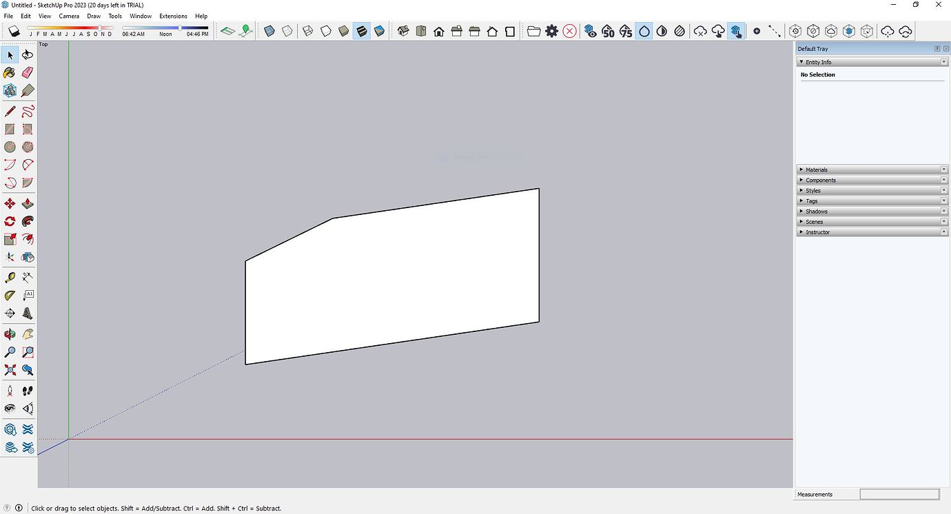 How to divide irregular area into equal parts - SketchUp - SketchUp Community