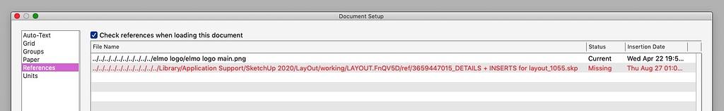 Layout 2020 keeps "losing" skp ref - SketchUp - SketchUp Community