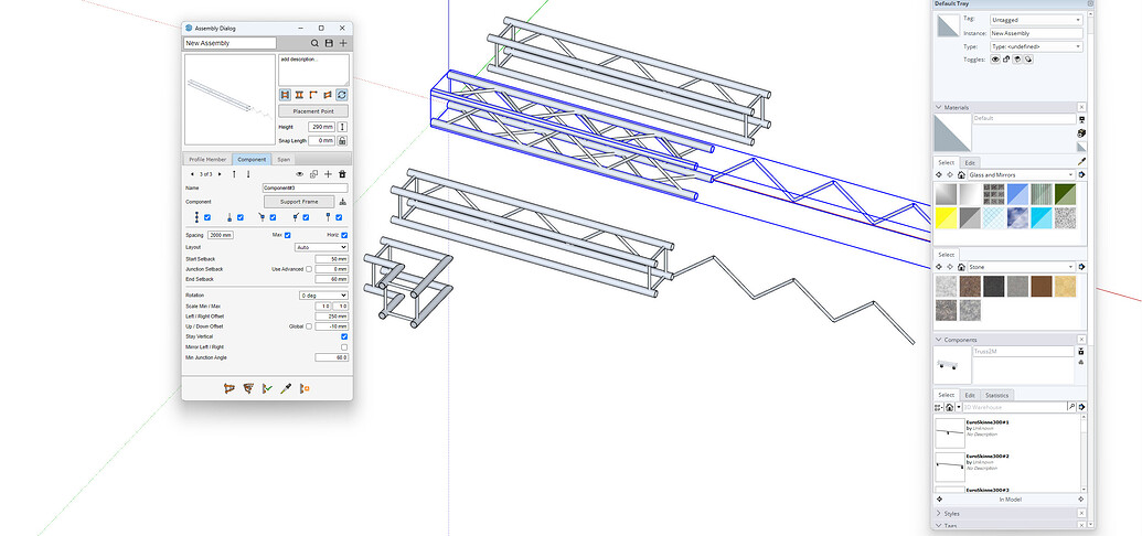ProfileBuilder 4 Truss assembly - Extensions - SketchUp Community
