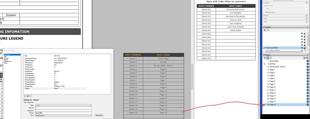 Sheet index numbering - LayOut - SketchUp Community