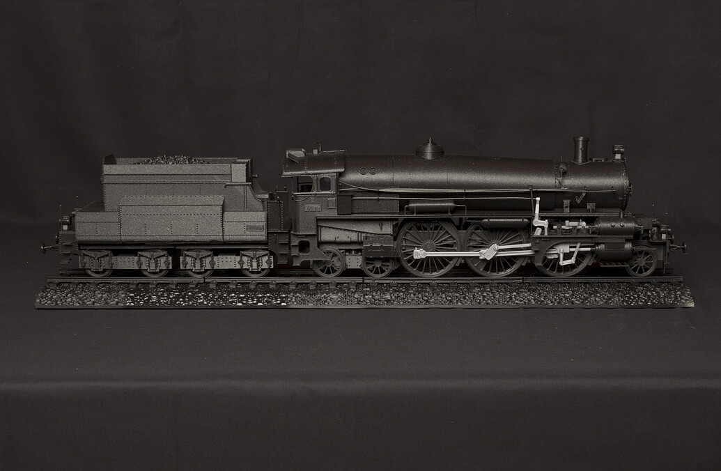 Steam locomotive type 375.007 - 3D printed - Gallery - SketchUp Community