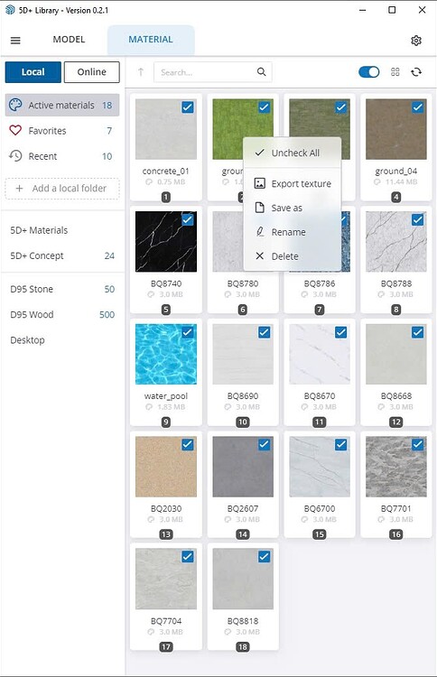 5D+ Library - Manage SketchUp assets - Extensions - SketchUp Community