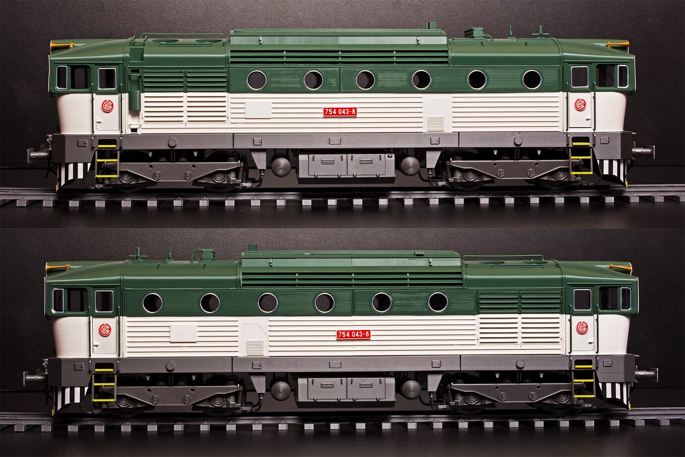 Locomotovie type 754 "Goggles" scale 1:25 - 3D printed - Gallery ...