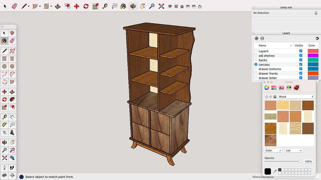 Images as textures - wood grain correction - SketchUp - SketchUp Community