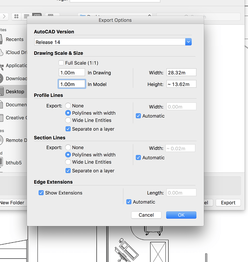 Exporting Sketchup Drawing to DWG Auto Cad Drawing - Pro - SketchUp Community