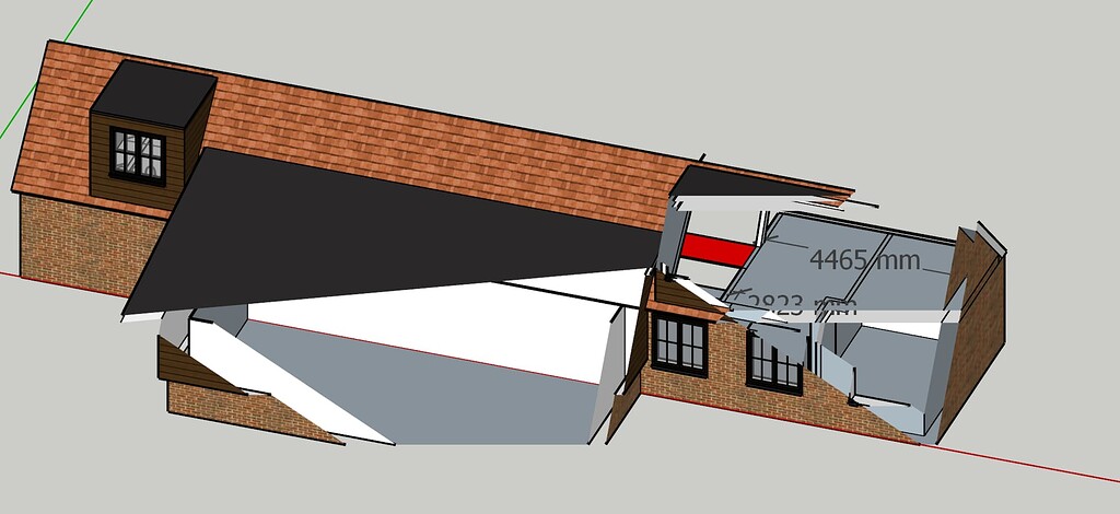 Model displaying with random sectional cuts - SketchUp - SketchUp Community